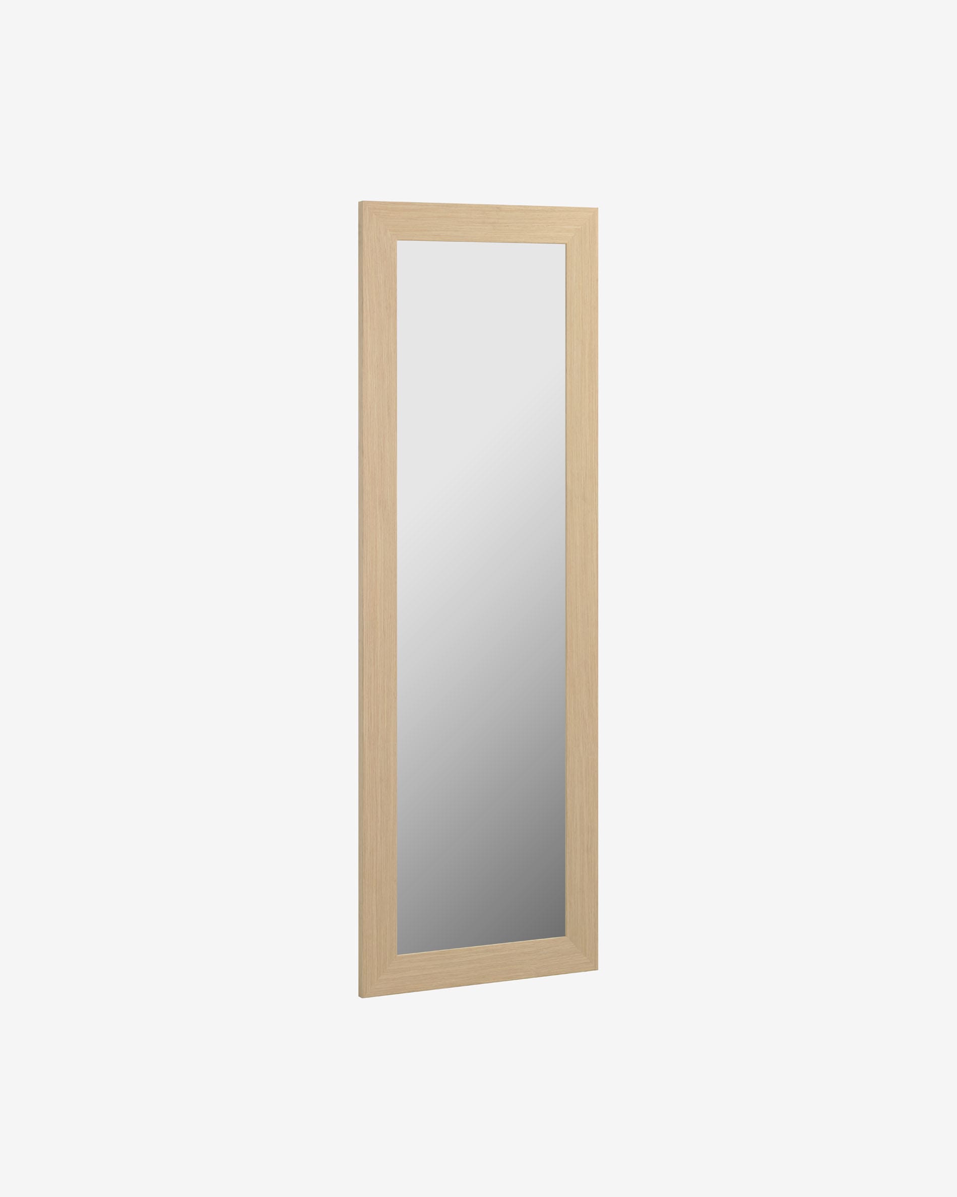 Yvaine wide frame mirror natural finish 52,5 x 152 cm | Kave Home Australia