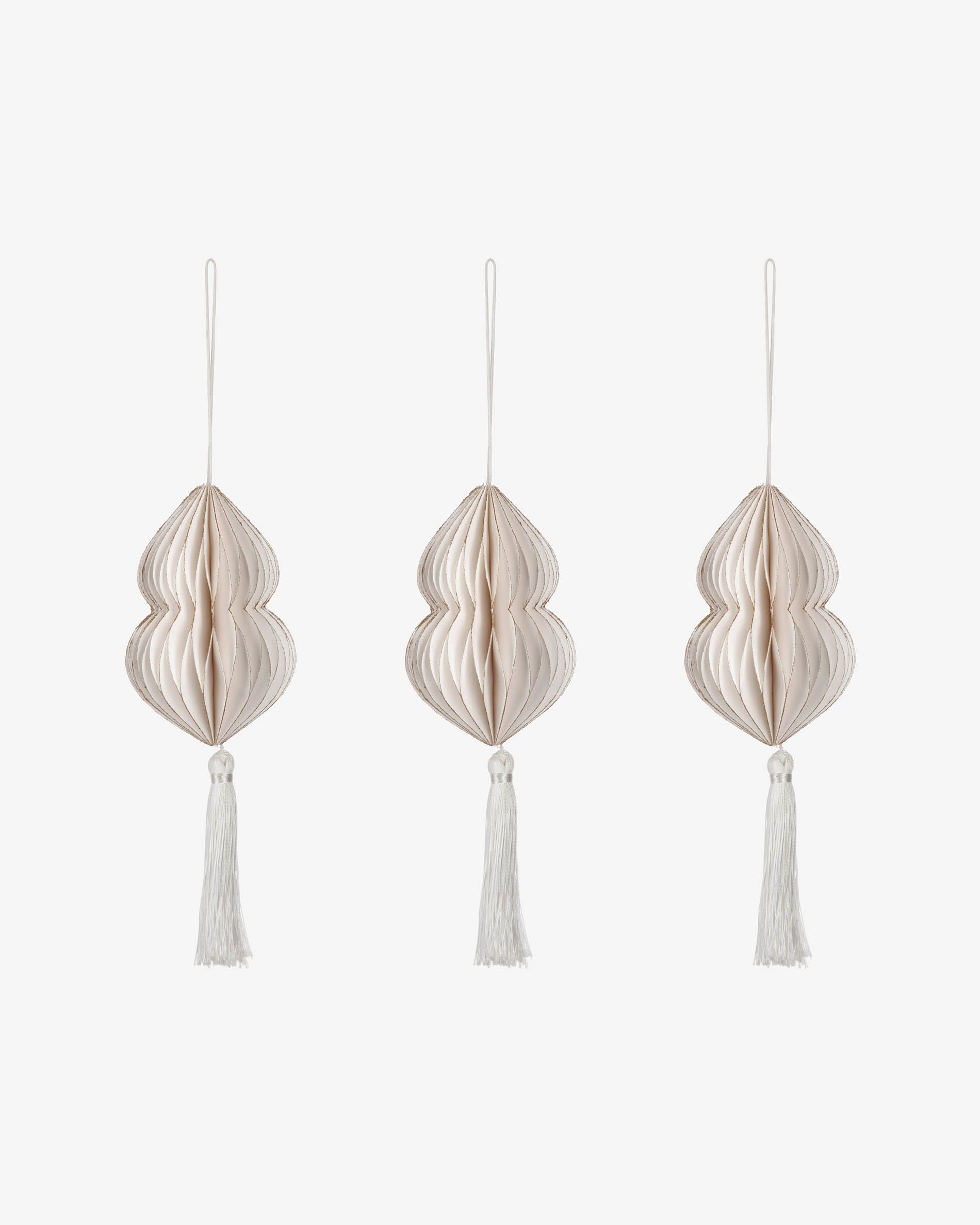 Yalile white bauble set | Kave Home