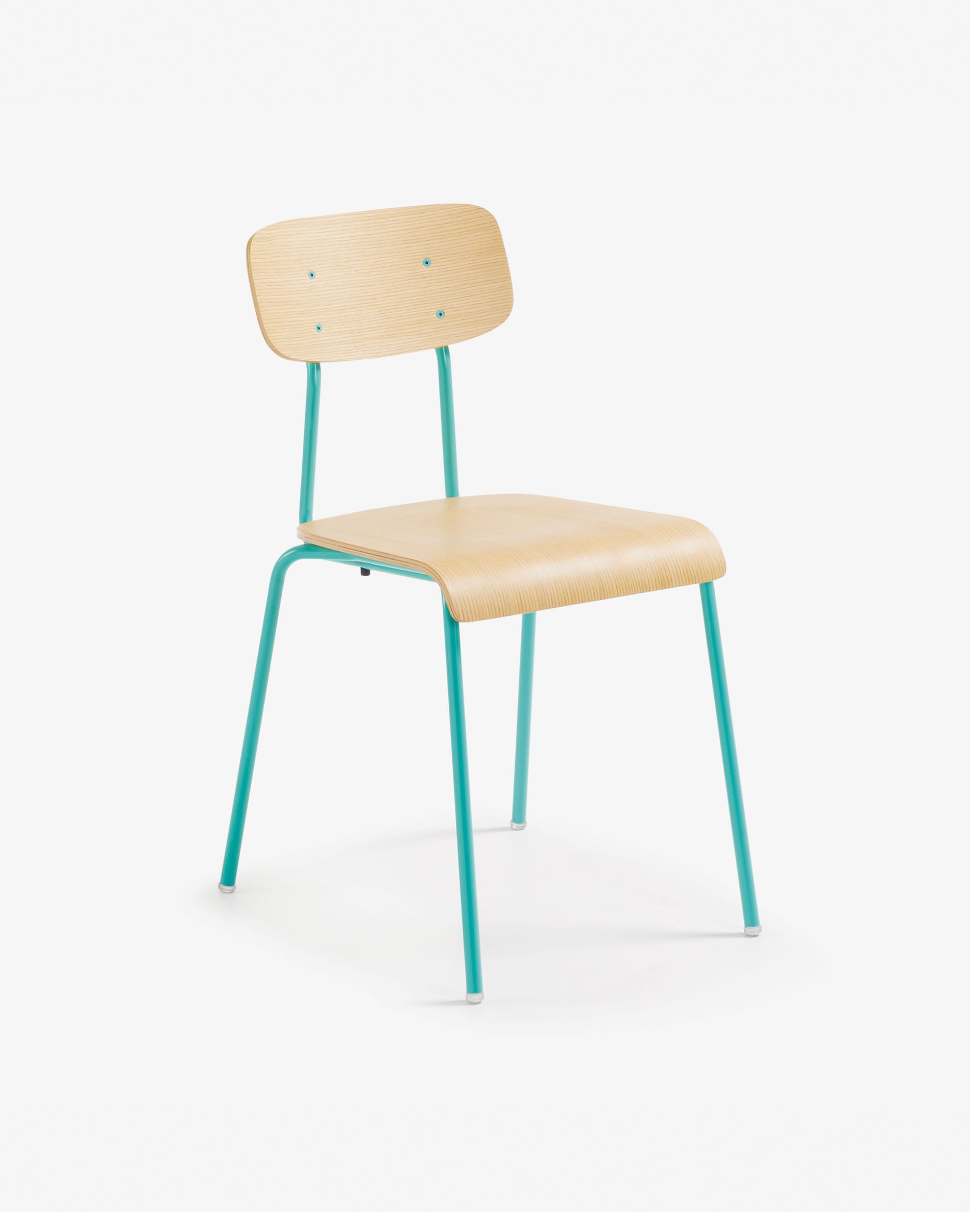 Klun chair natural and green | Kave Home