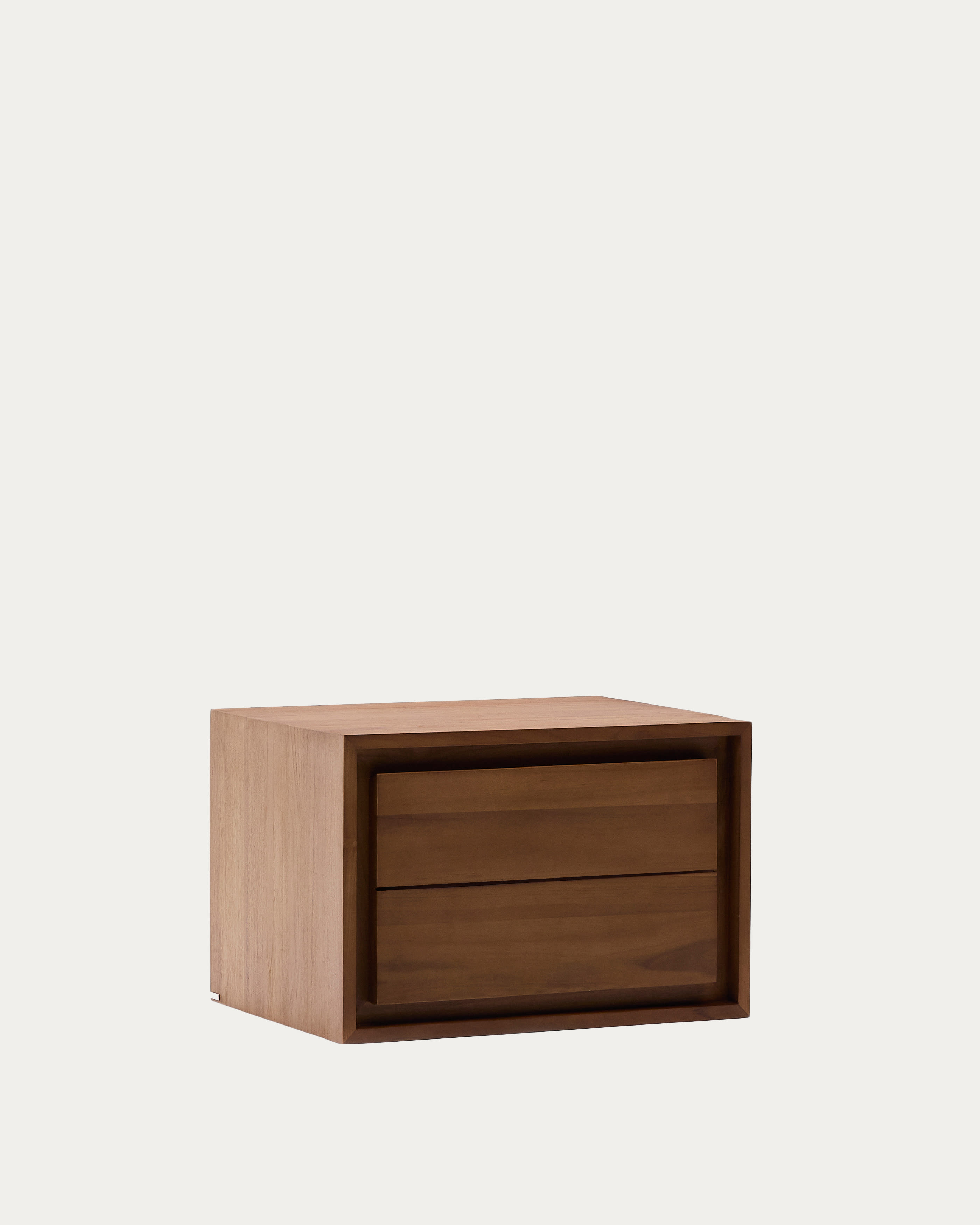 Kenta bathroom furniture in solid teak wood with a walnut finish 60 x ...