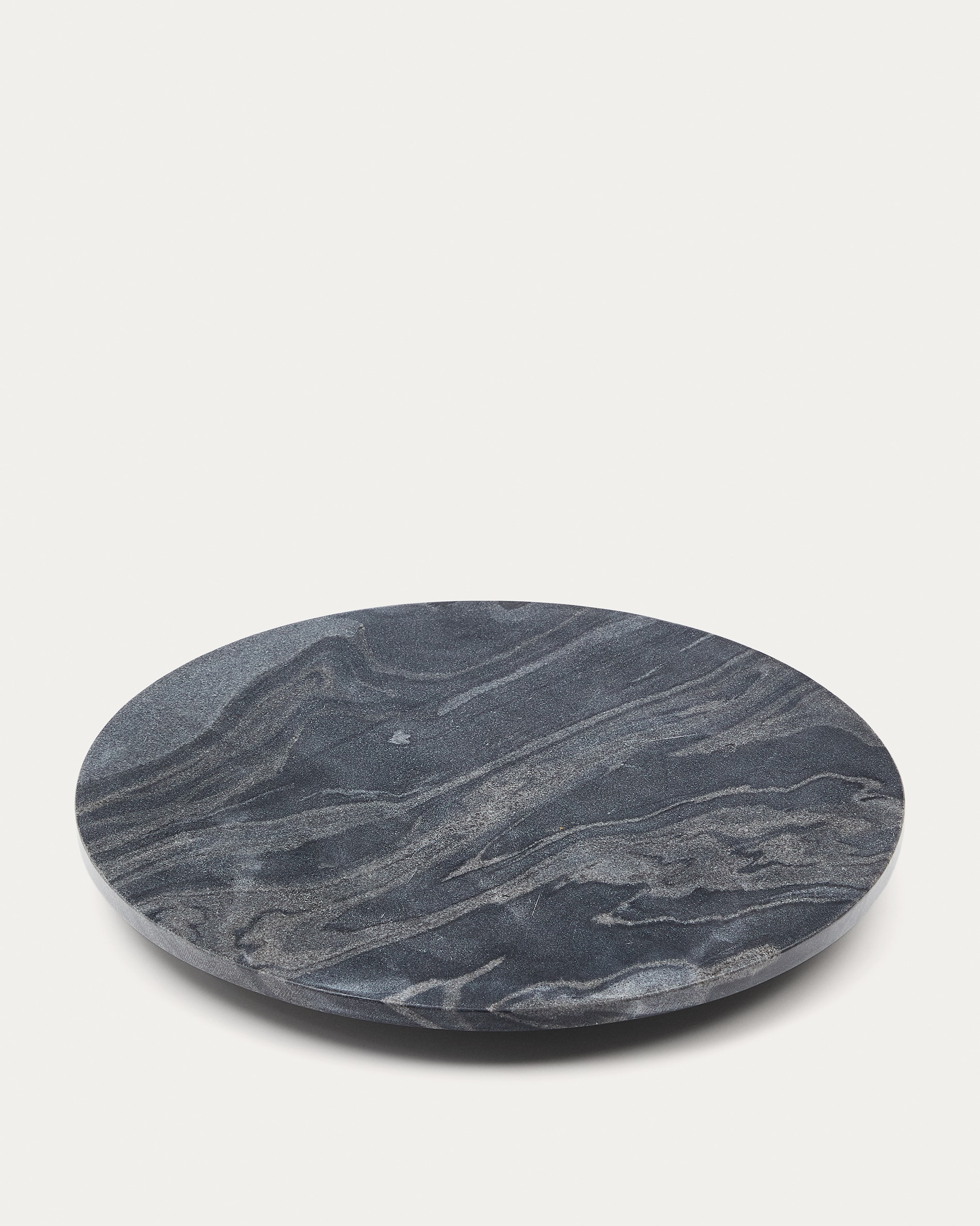 Selara large rotating black marble centerpiece | Kave Home Australia