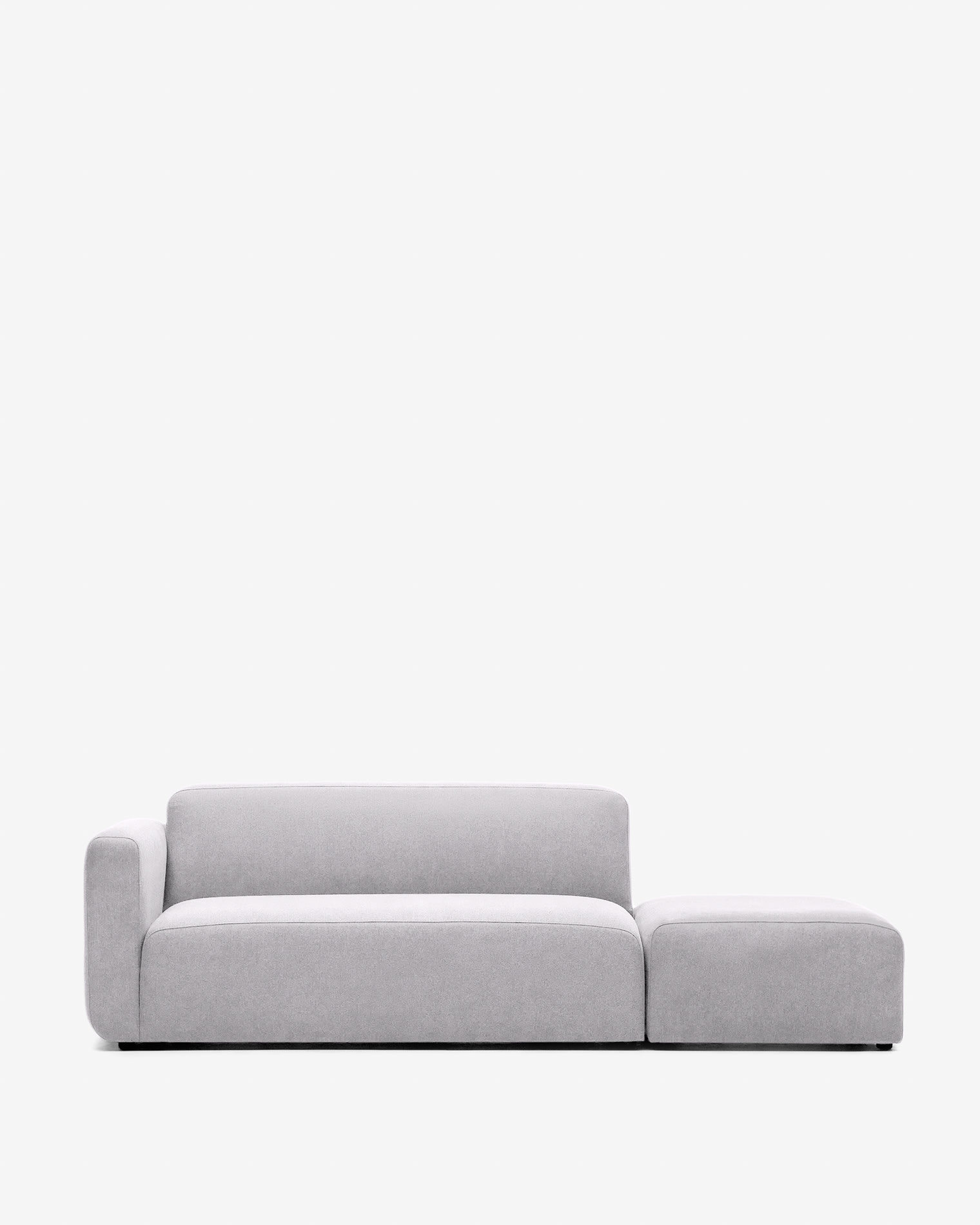 Neom 2 seater modular sofa with back module 244 cm in personalised ...