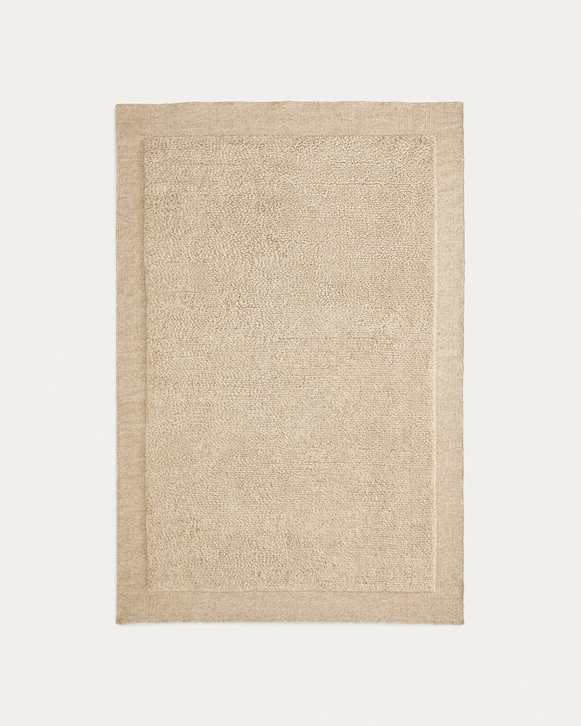Marely beige wool rug 160 x 230 cm | Kave Home International