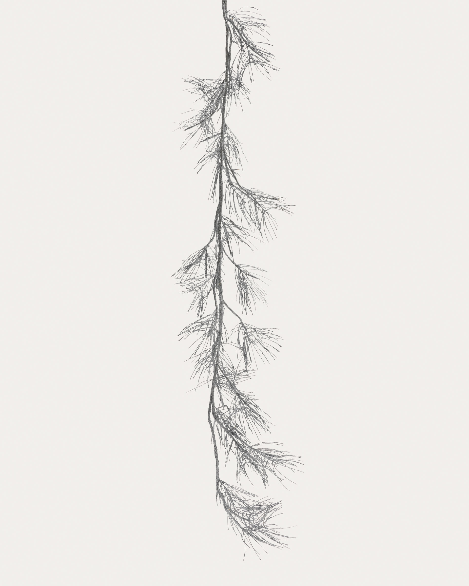 Teila string lights in the shape of a silver branch 180cm | Kave Home ...