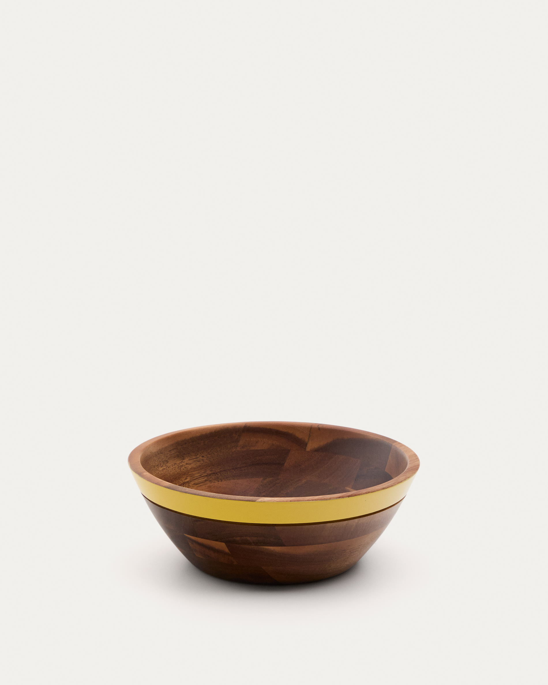 Zairin yellow FSC 100% acacia wood bowl | Kave Home Great Britain