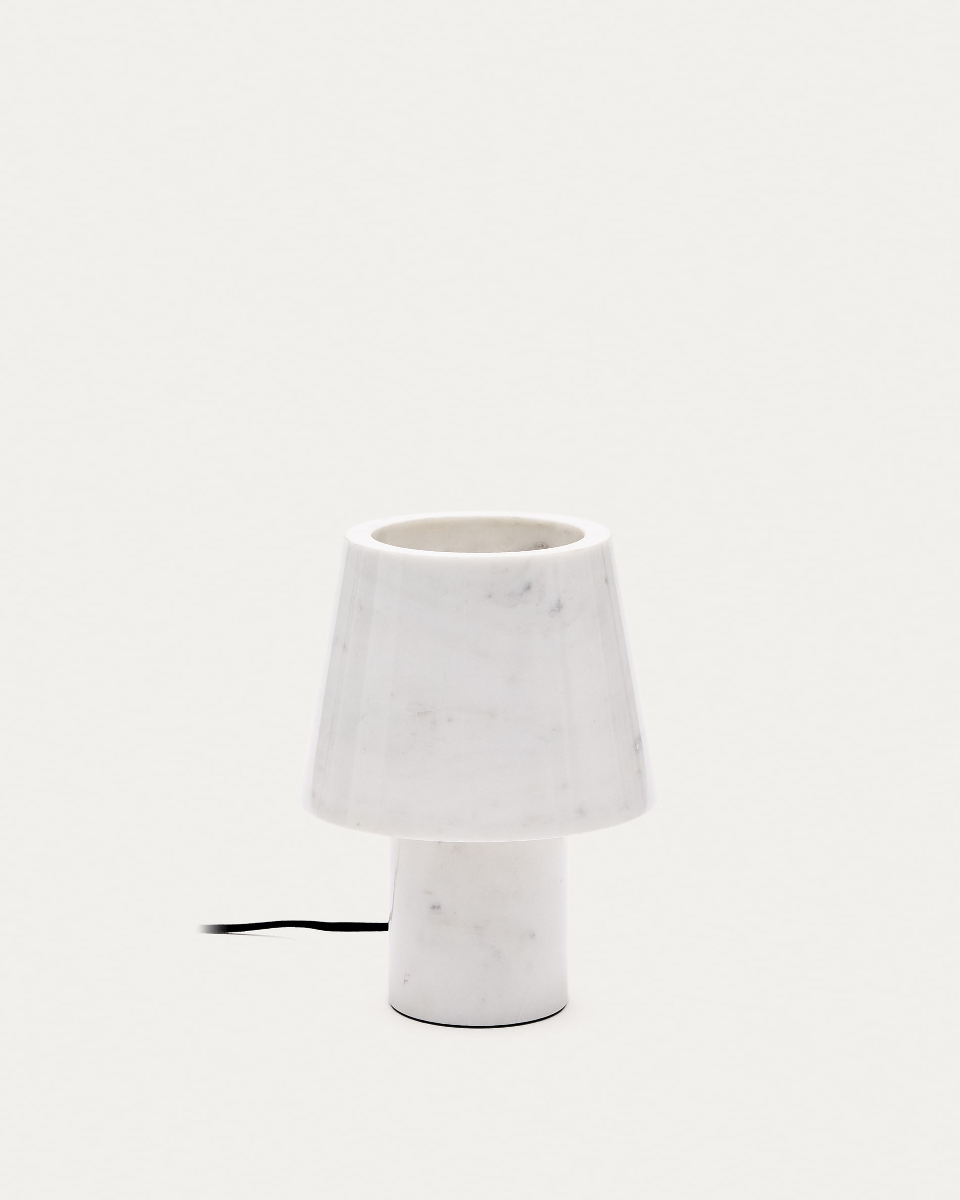 Alaro white marble table lamp Australia Adaptor | Kave Home Australia
