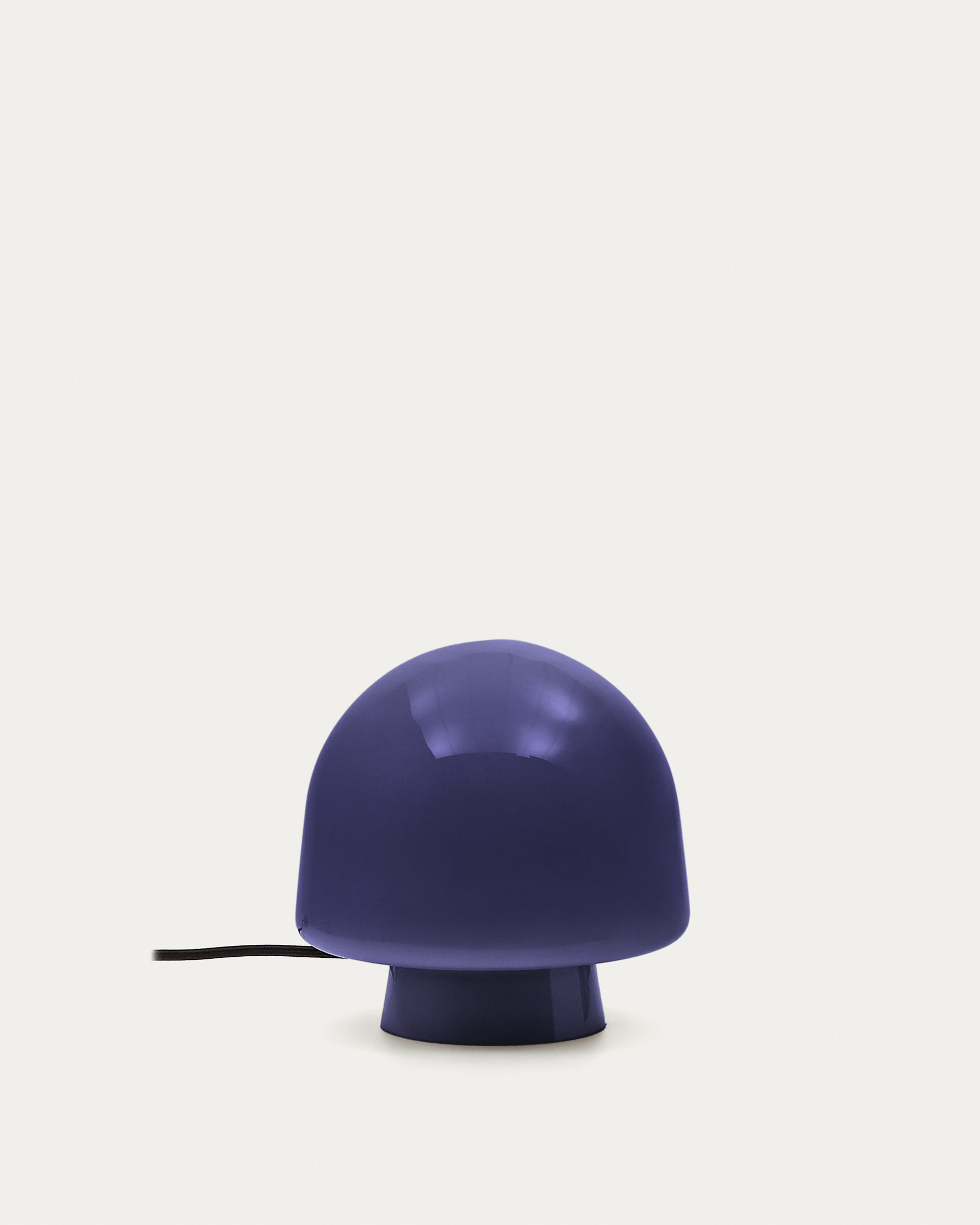 Reig blue glass table lamp Australia adaptor | Kave Home Australia