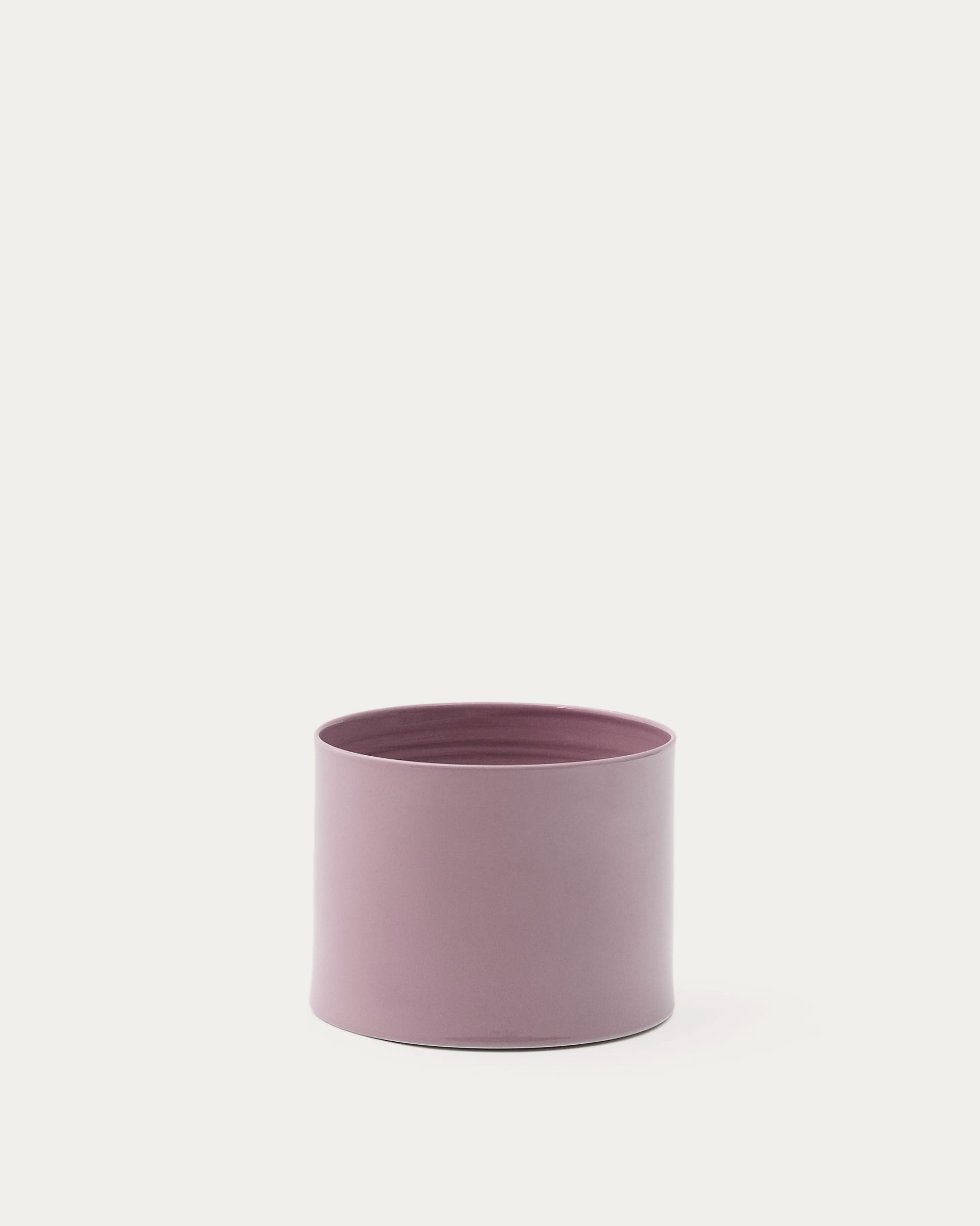 Elova lilac ceramic vase 16cm | Kave Home Australia