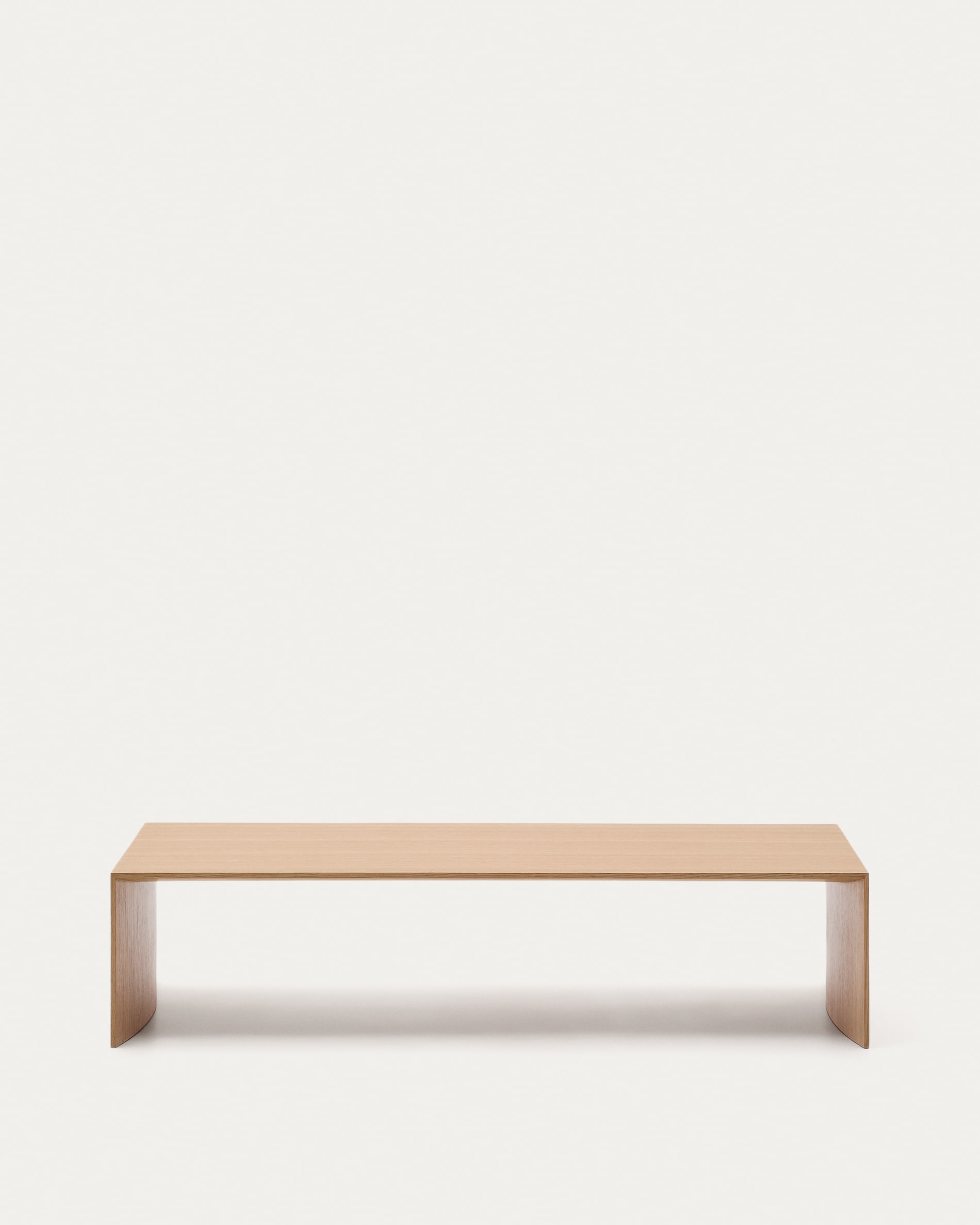 Litto oak veneer coffee table FSC Mix Credit 140 x 70 cm | Kave Home ...