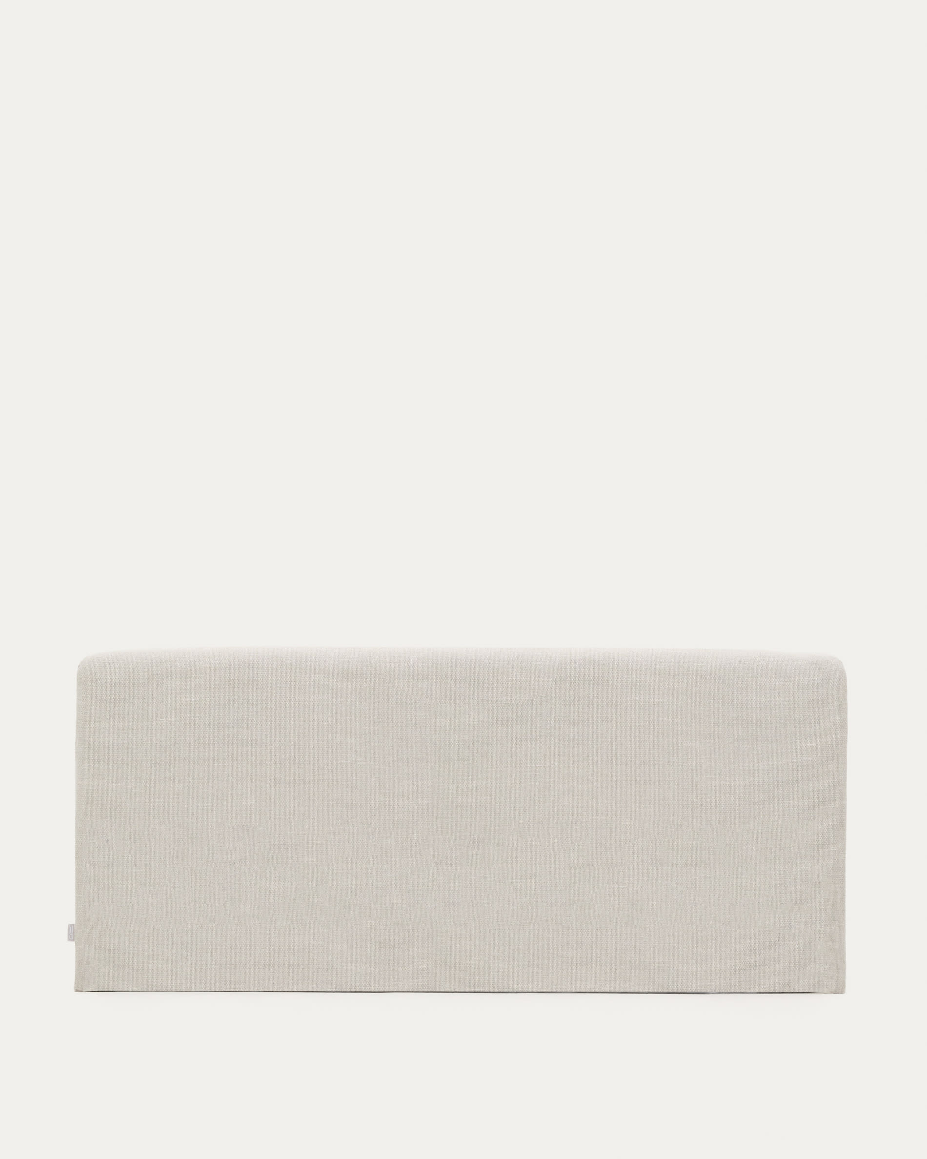 Pearl chenille Valma headboard with removable cover for beds up to 160 ...