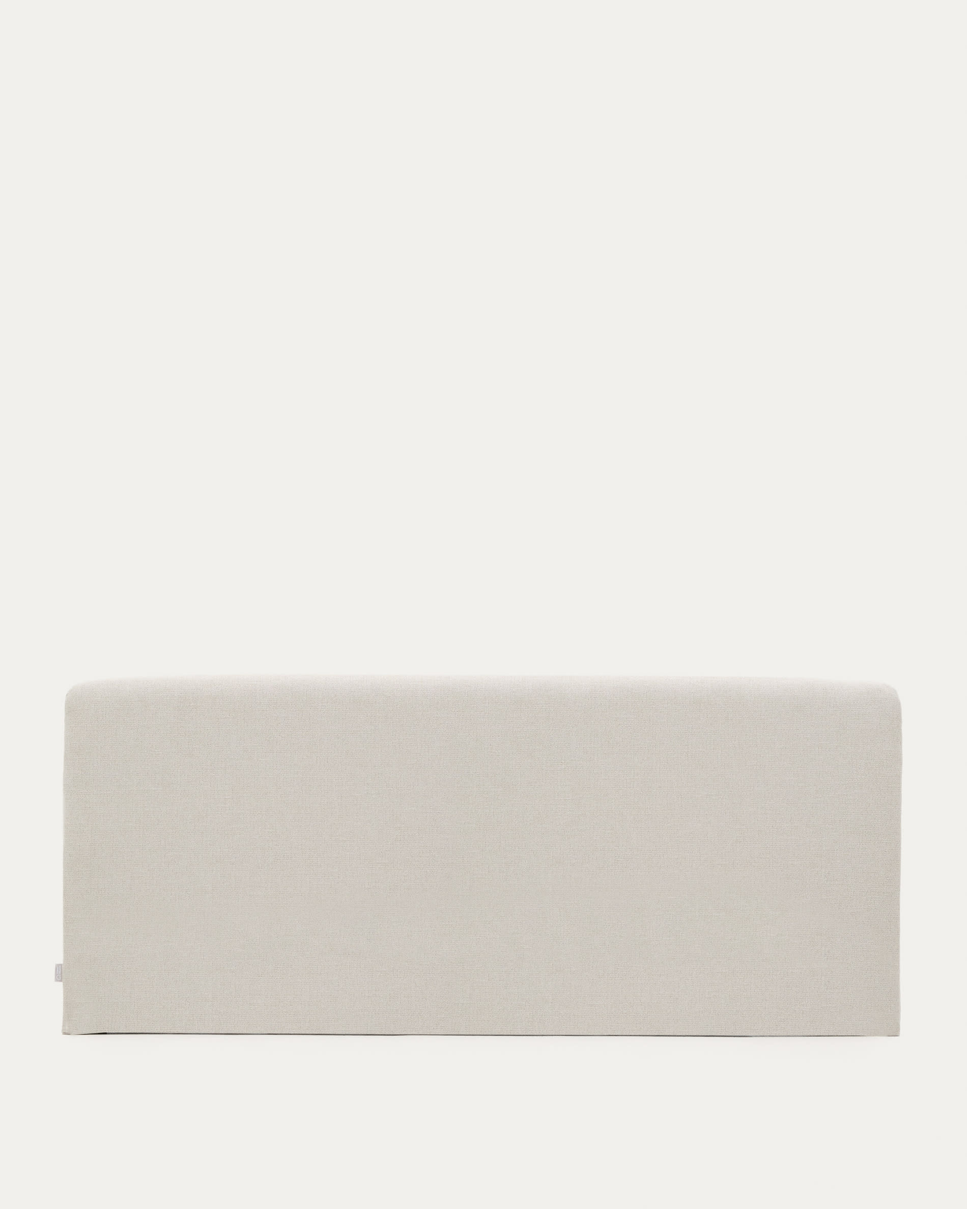 Pearl chenille Valma headboard with removable cover for beds up to 180 ...