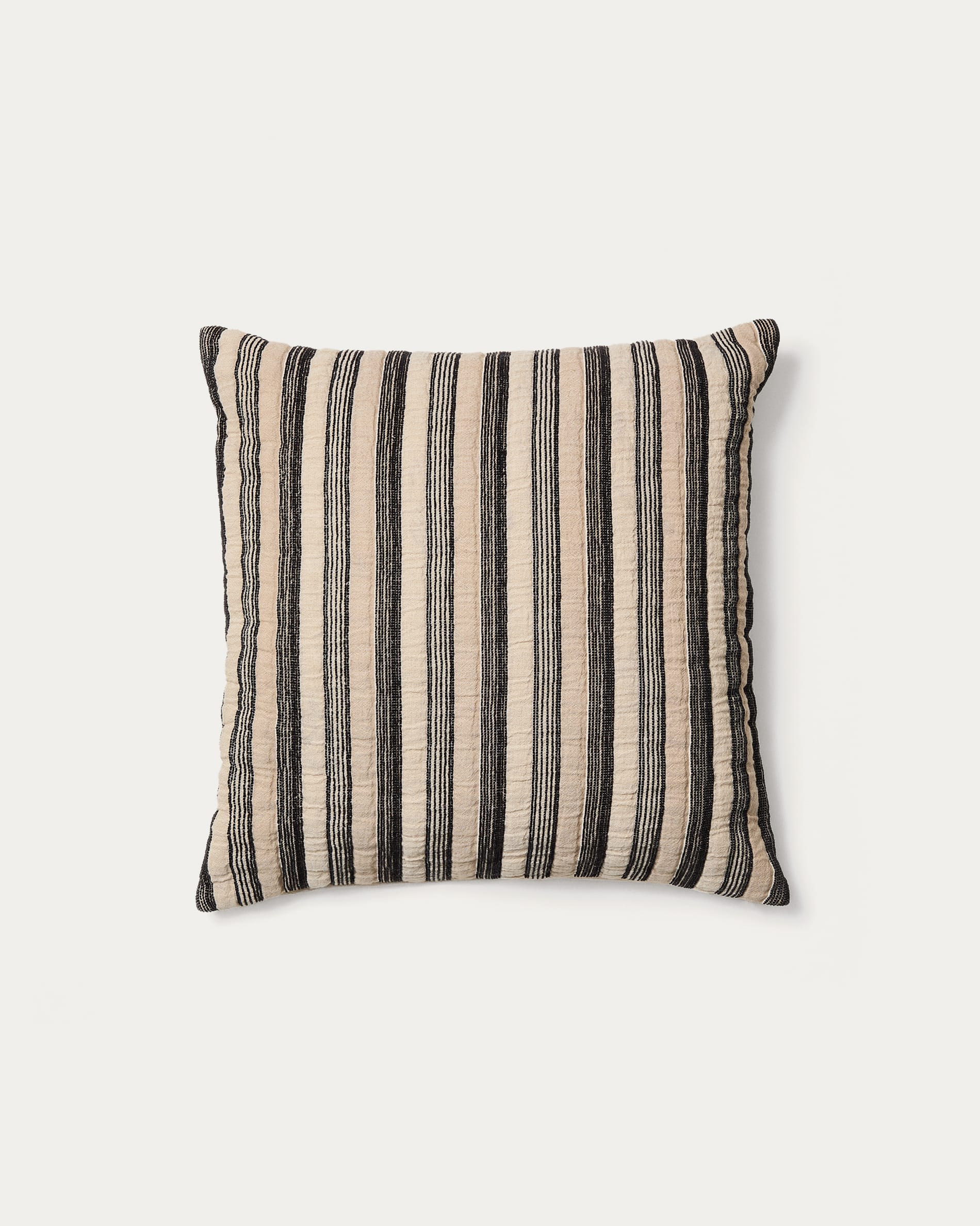 Funda de cojín Isena 100% algodón bordado multicolor 50 x 50 cm | Kave Home