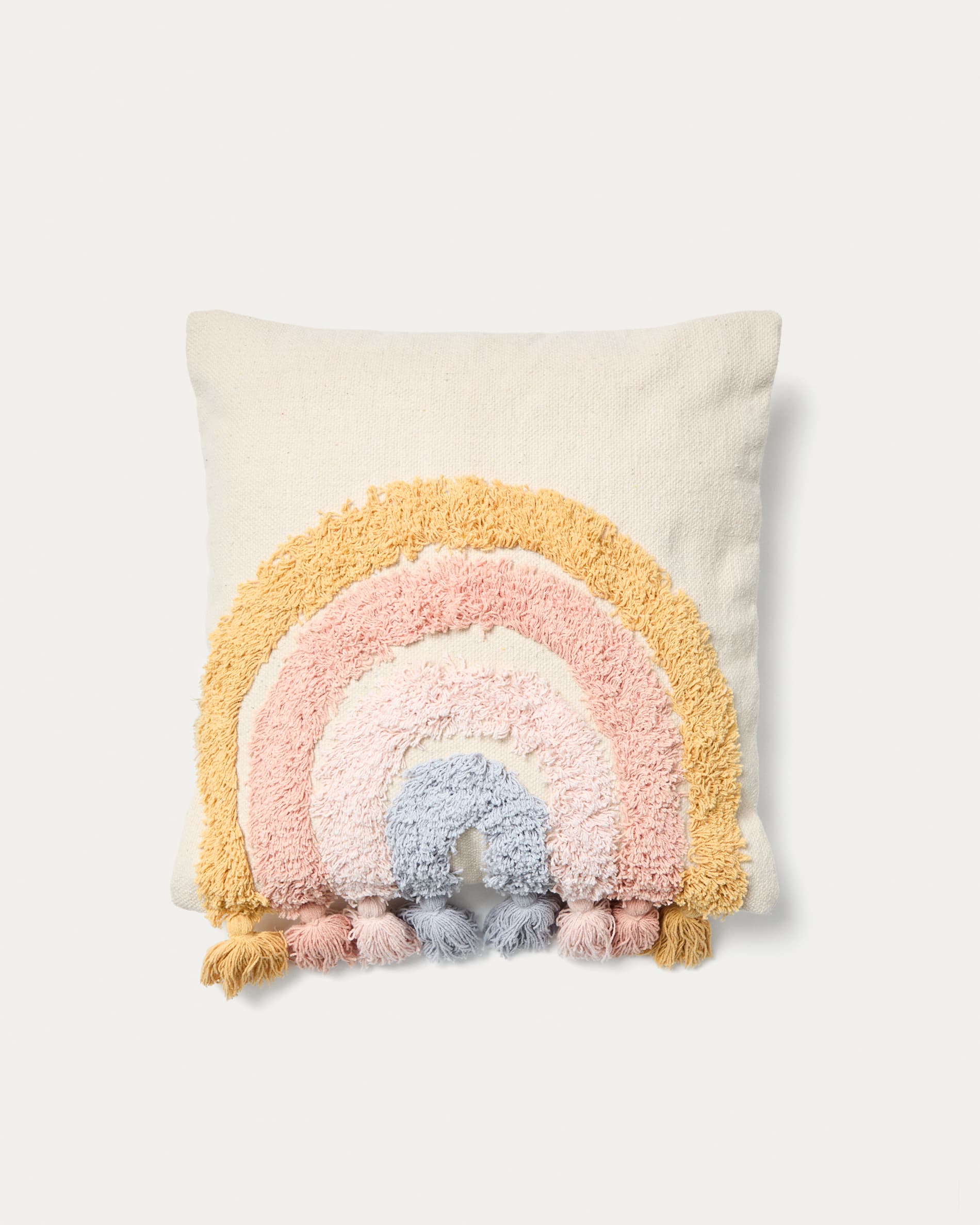Tadea Cushion Cover cotton multicolor rainbow 45 x 45 cm | Kave Home ...