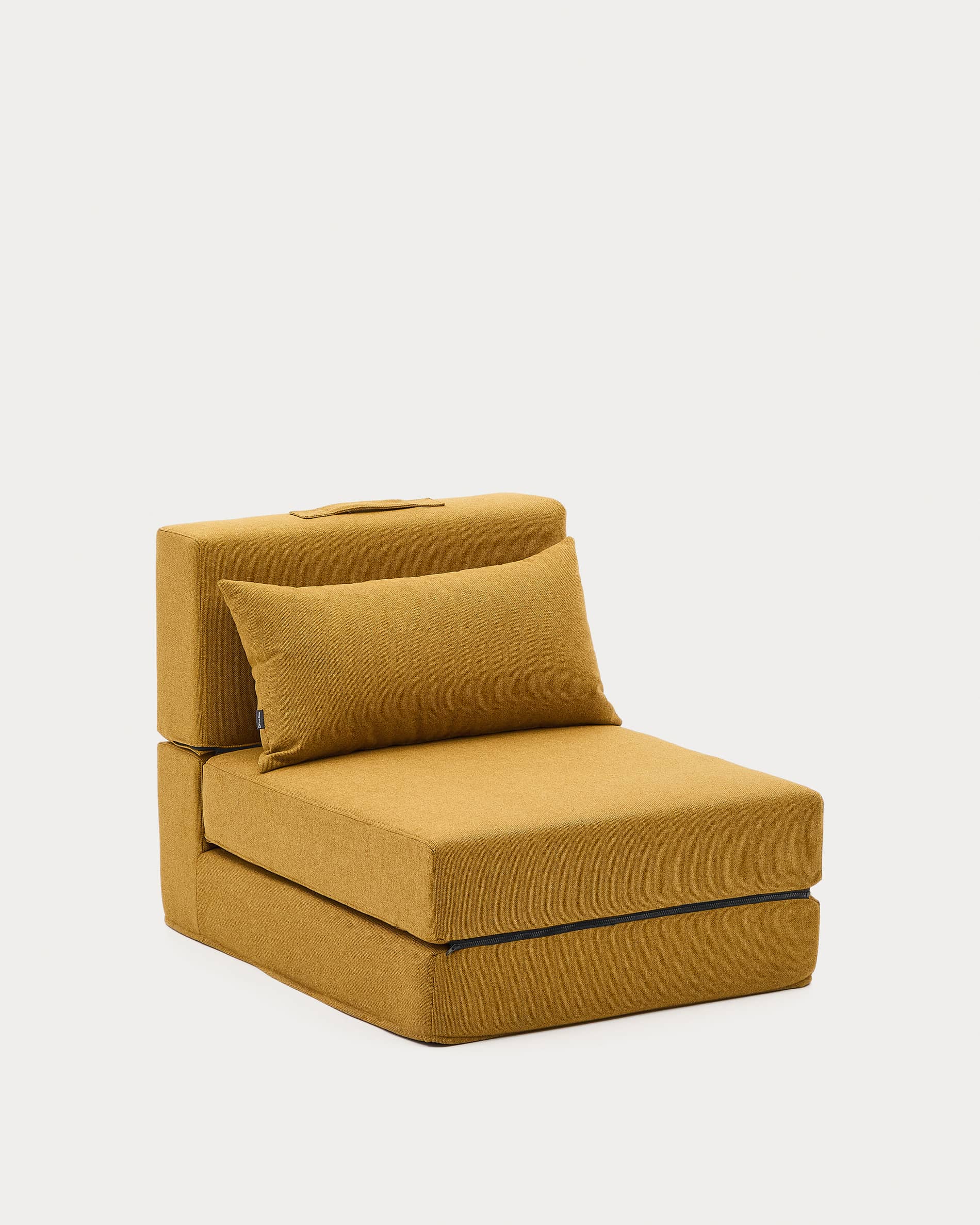 Pouf Schlafsofa Arty Farbe Senf 70 x 89 (200) cm | Kave Home
