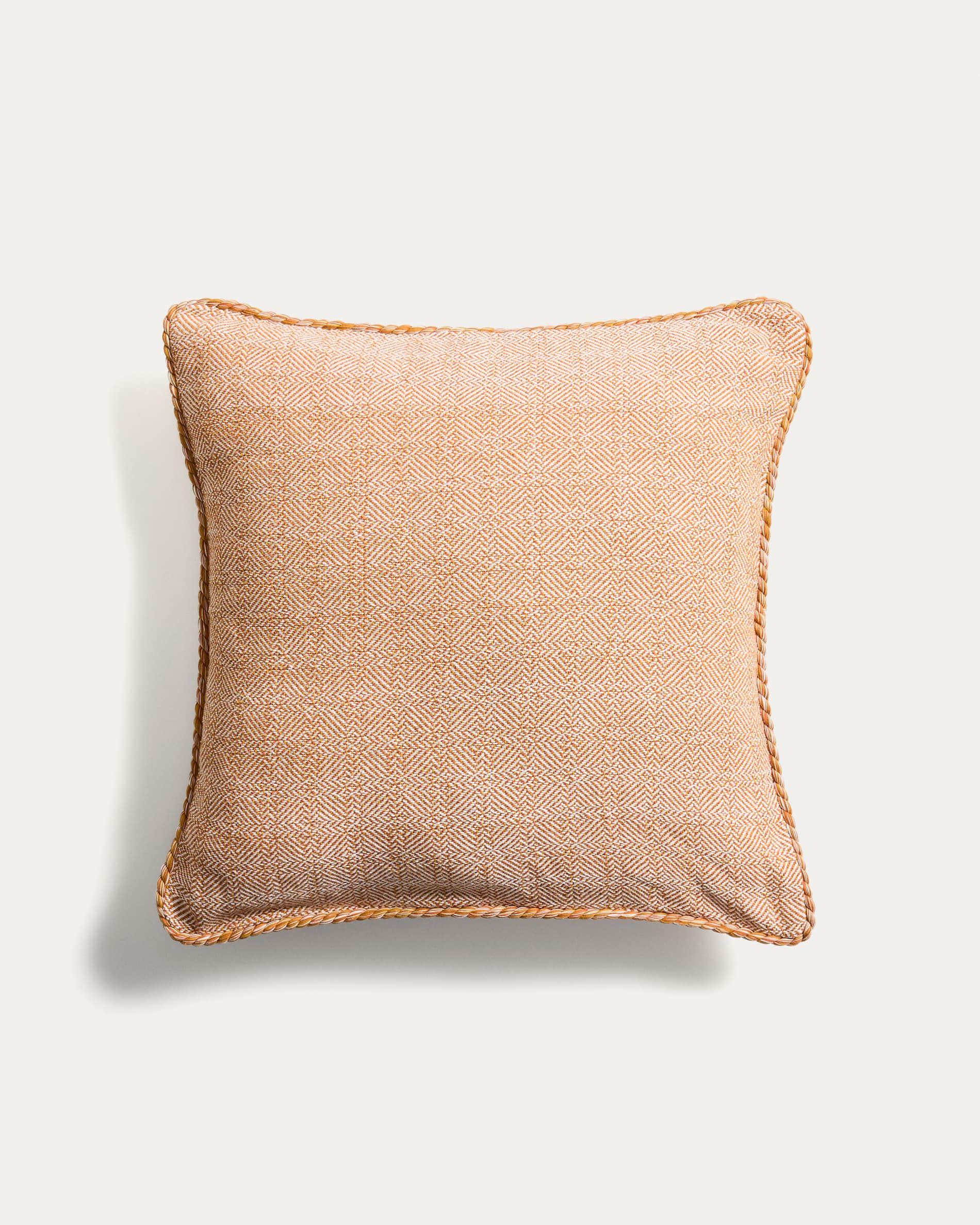 Filor cotton cushion cover with orange weave 50 x 50cm | Kave Home Portugal