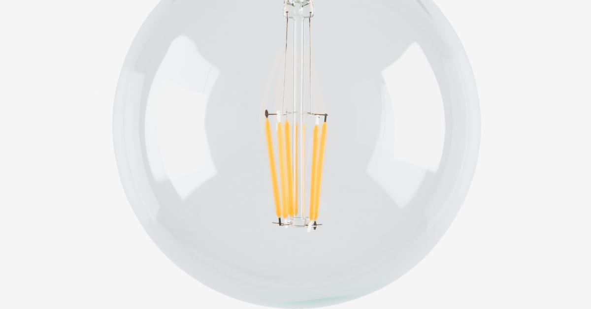 Halogen LED Bulb E27 of 6W and 120 mm warm light | Kave Home Great Britain