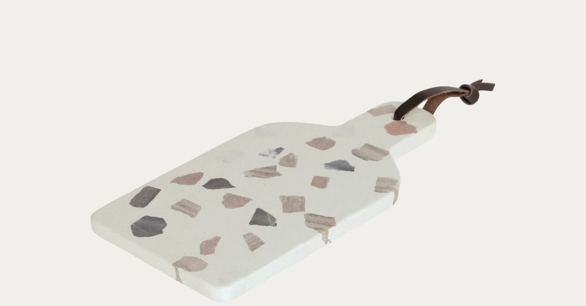 Temira multicoloured terrazzo serving board | Kave Home France