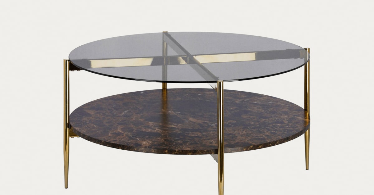 Table basse Kamilah Ø 84 cm | Kave Home Belgium