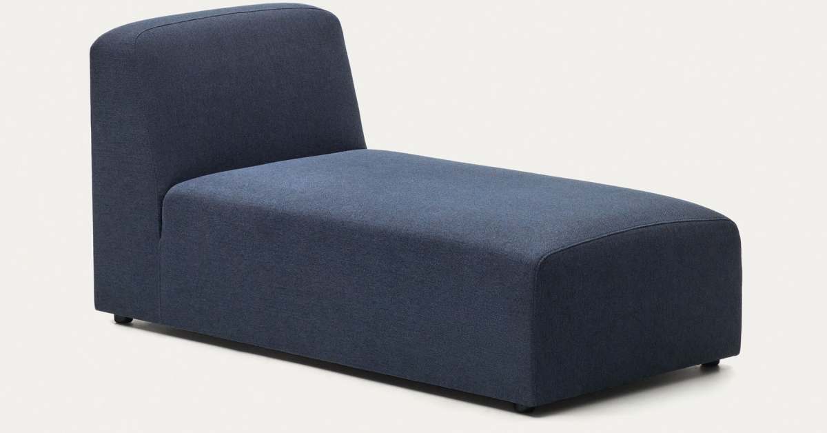 Neom Chaiselongue Modul in Blau 152 x 75 cm FSC Mix Credit | Kave Home ...