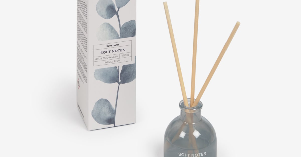Soft Notes fragrance diffuser with sticks 50 ml | Kave Home Great Britain