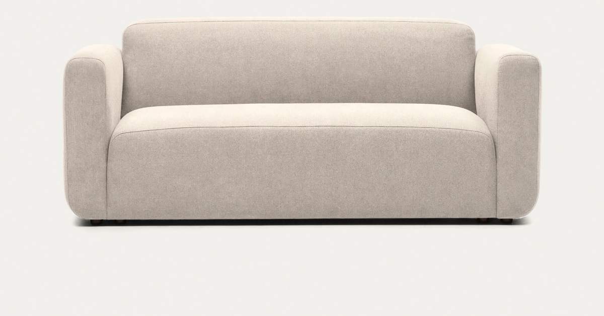 Sofá modular Neom 2 plazas beige 188 cm FSC Mix Credit | Kave Home Spain