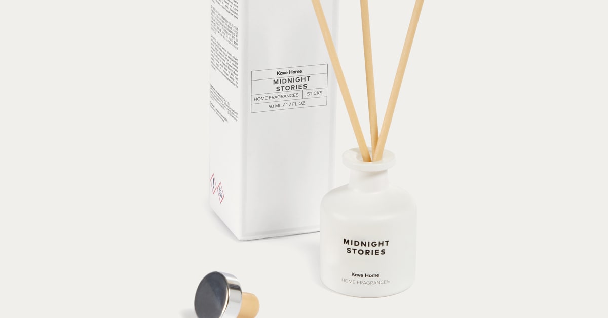 Midnight Stories fragrance diffuser with sticks 50 ml | Kave Home