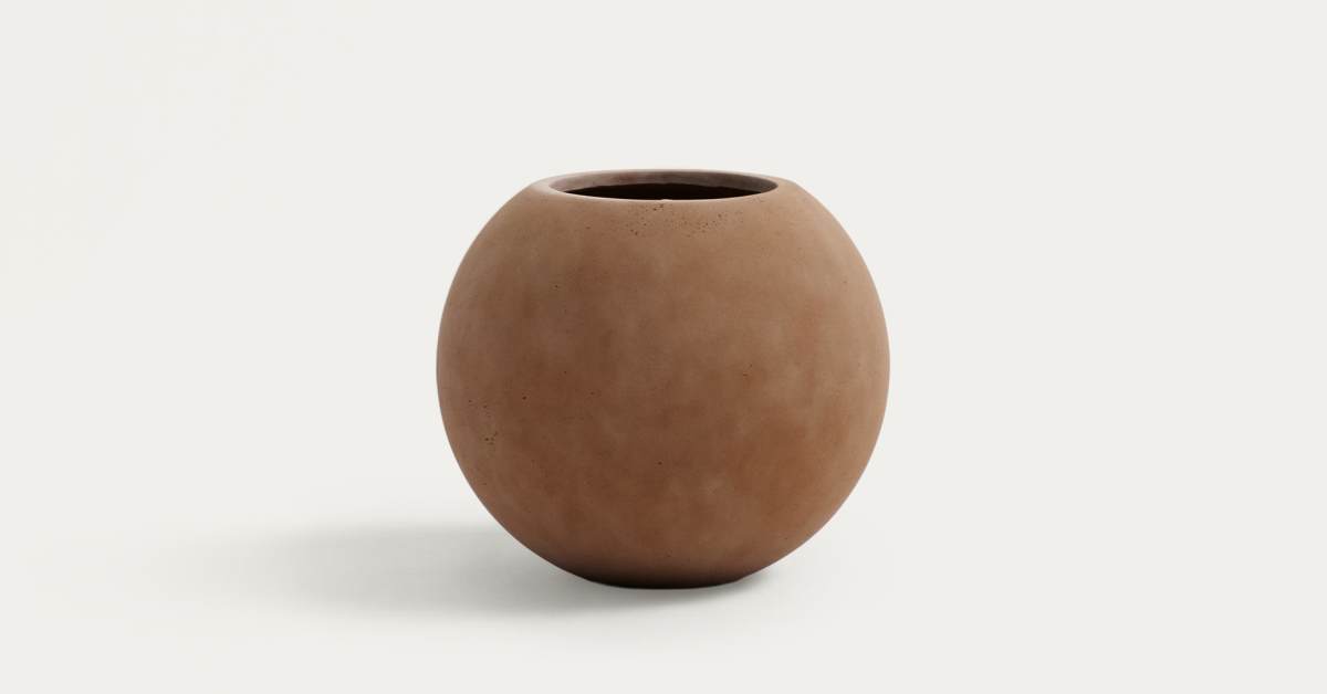 Cache-pot Solna effet terracota Ø 51 cm | Kave Home France