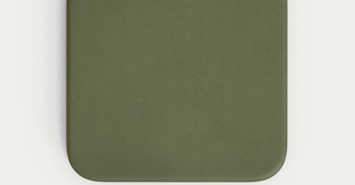 Lura green cement table top 70 x 70cm | Kave Home Great Britain