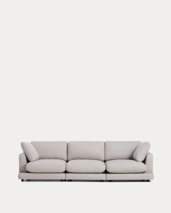 6-Sitzer-Ecksofa Gala aus senfgelbem Microbouclé, FSC Mix Credit, 300 x ...