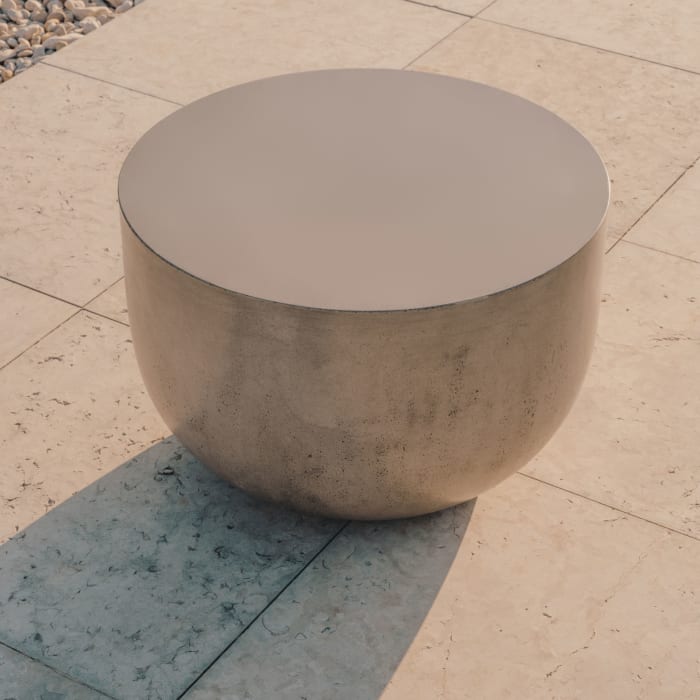 Garbet cement coffee table O 60 cm Kave Home Germany