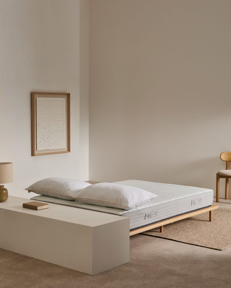 Juno mattress with pocket springs 135 x 190 cm Kave Home Italy