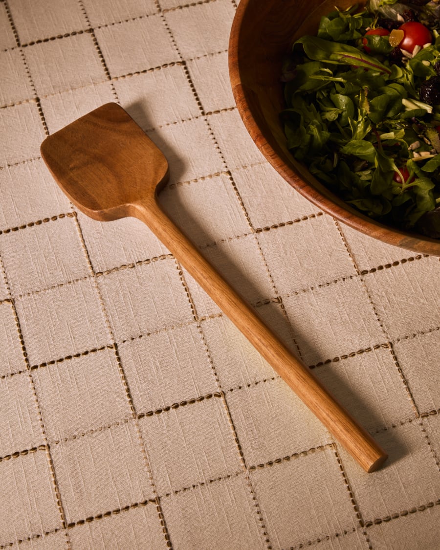 Teppa square kitchen spatula made of acacia wood FSC 100 Kave Home Great Britain